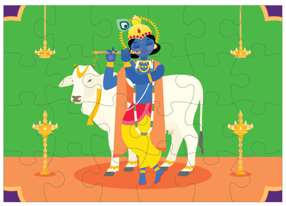 LORD KRISHNA PUZZLE – Shop Little Ladoo